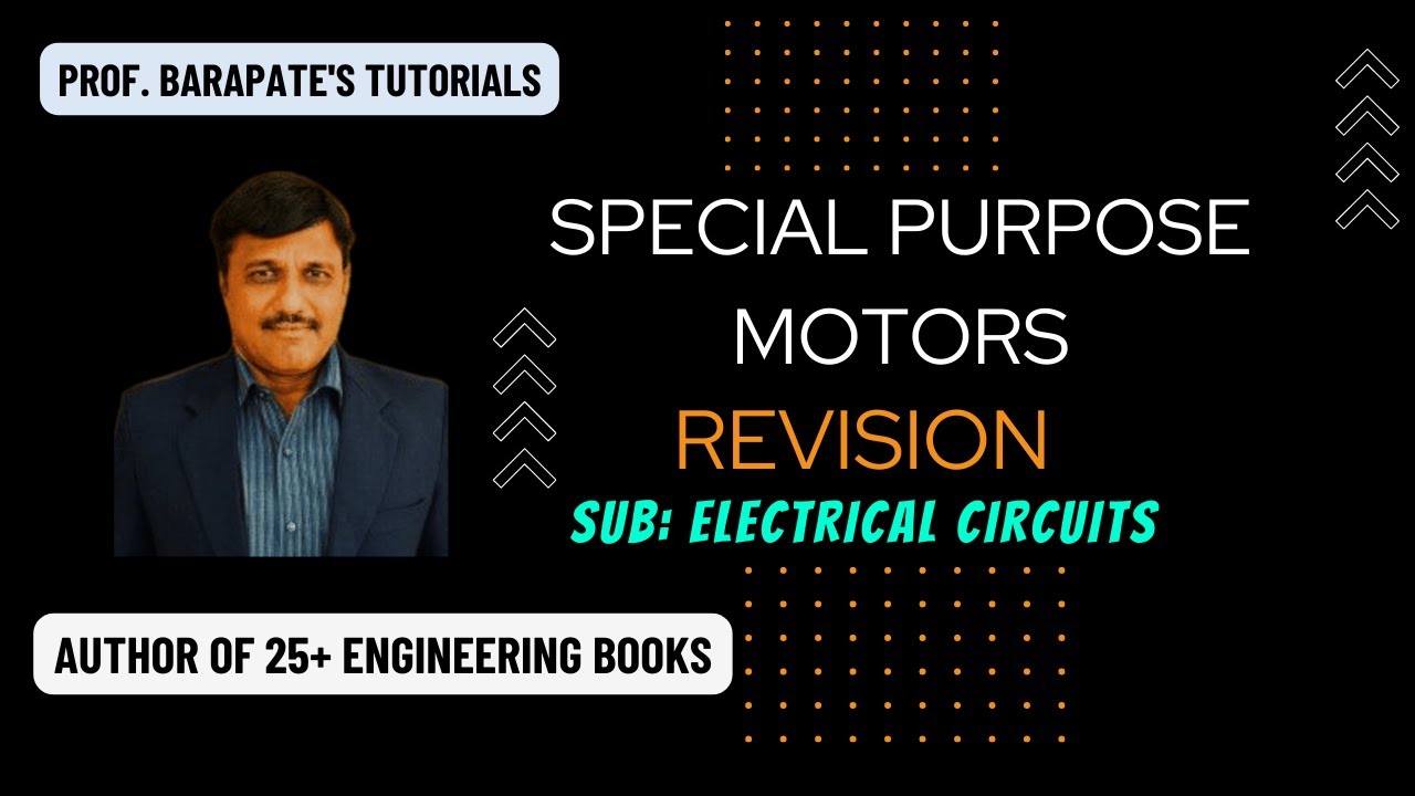 SPECIAL PURPOSE MOTORS (REVISION) - YouTube