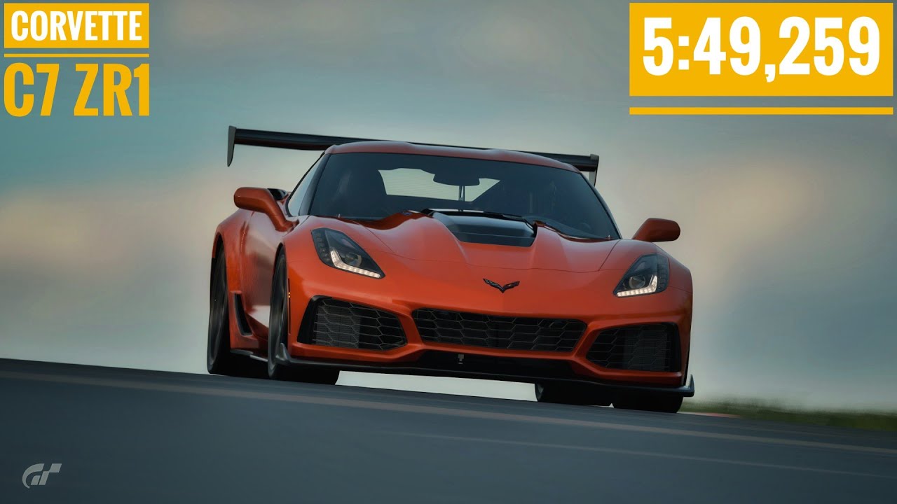 GT7 Nurburgring Nordschleife 5:49,259 | Corvette C7 ZR1 - YouTube