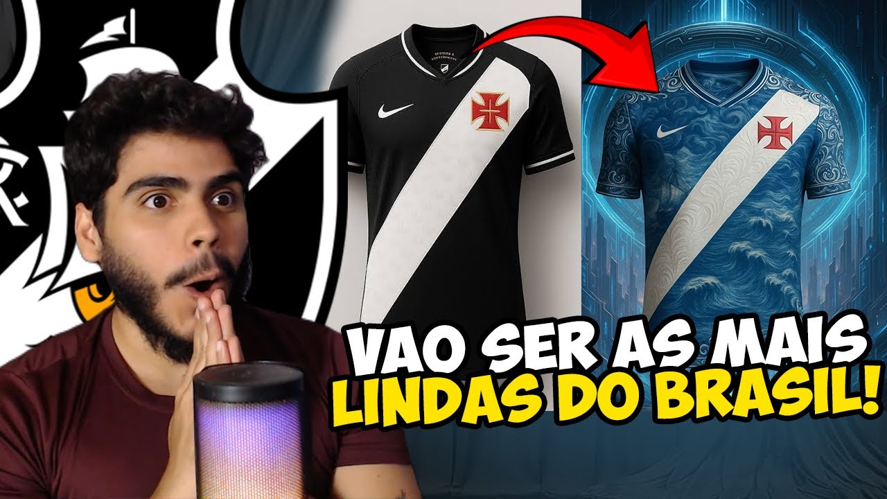 VEJA COMO PODEM SER AS NOVAS CAMISAS DO VASCO COM A NIKE EM 2026! - YouTube