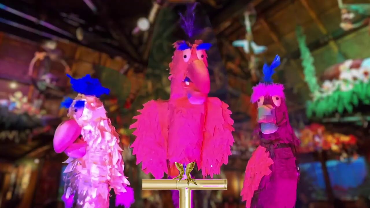 Tiki Bird Animatronics - YouTube