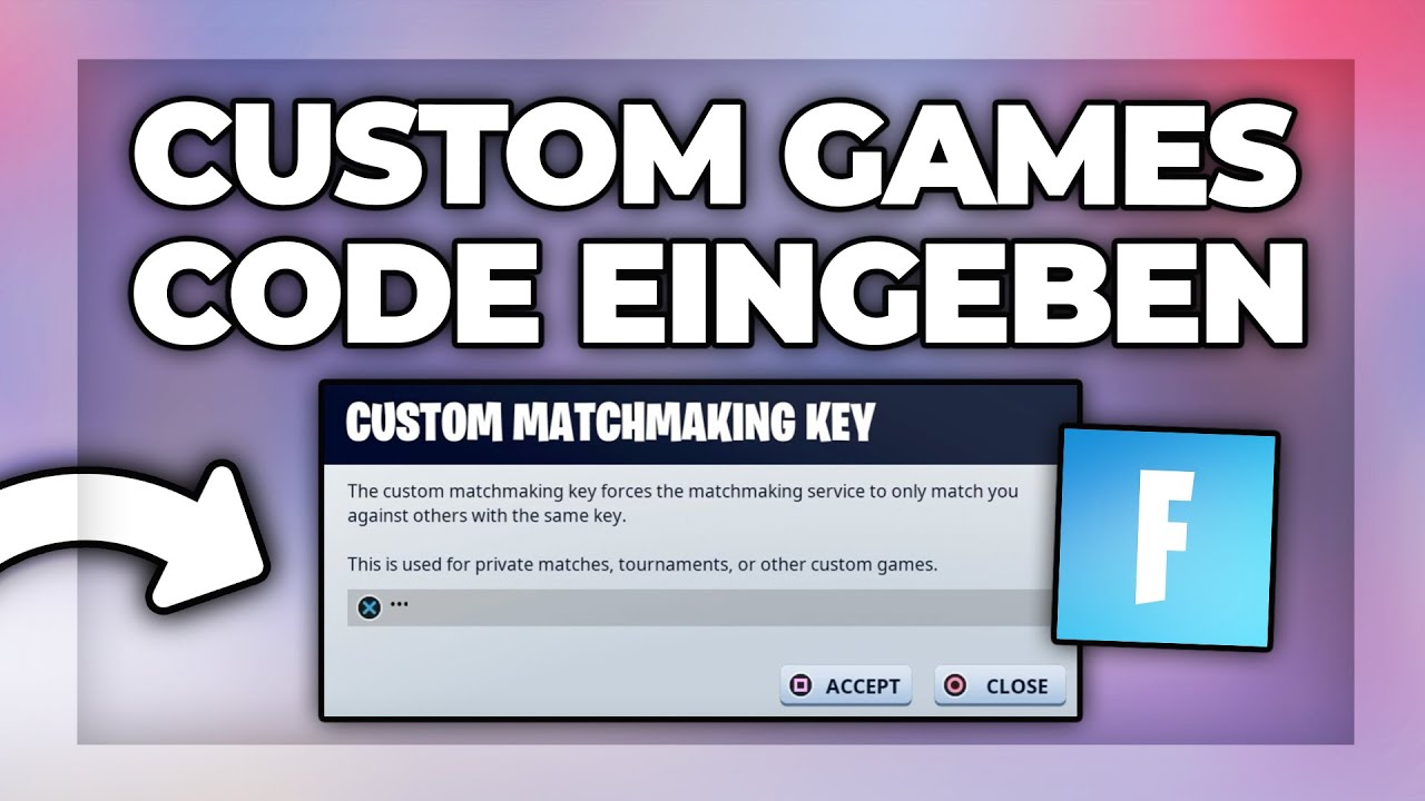 Custom Games Code eingeben in Fortnite - Tutorial | Für Skin Contest ...