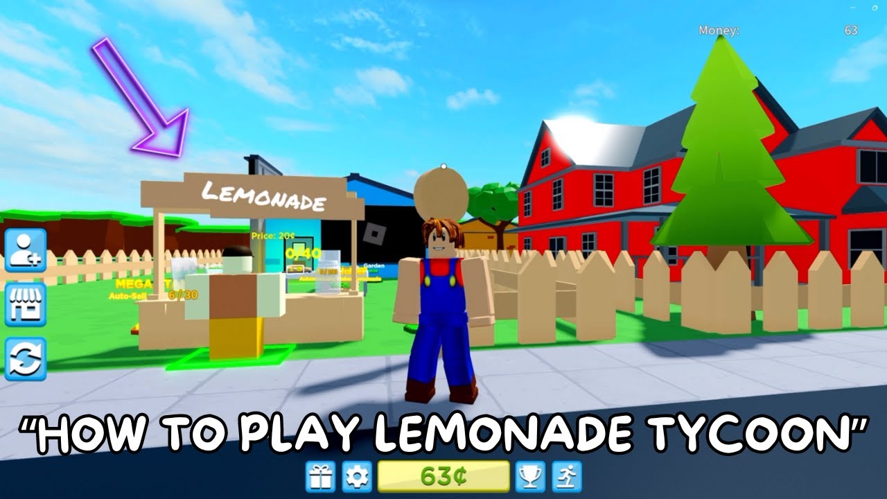 How to play LEMONADE TYCOON in ROBLOX! 💥#roblox #robloxgames #robux ...