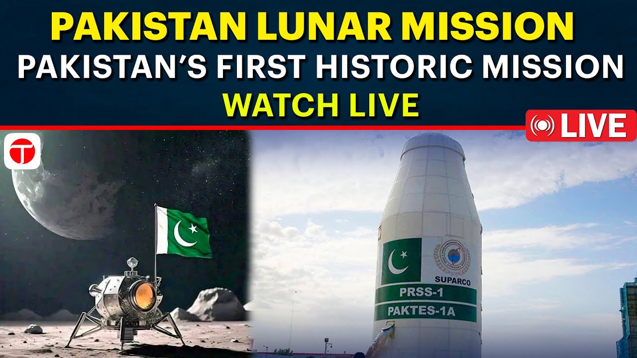 🔴LIVE: Launch of Pakistan's Historic Moon Mission with Chinese Support ...