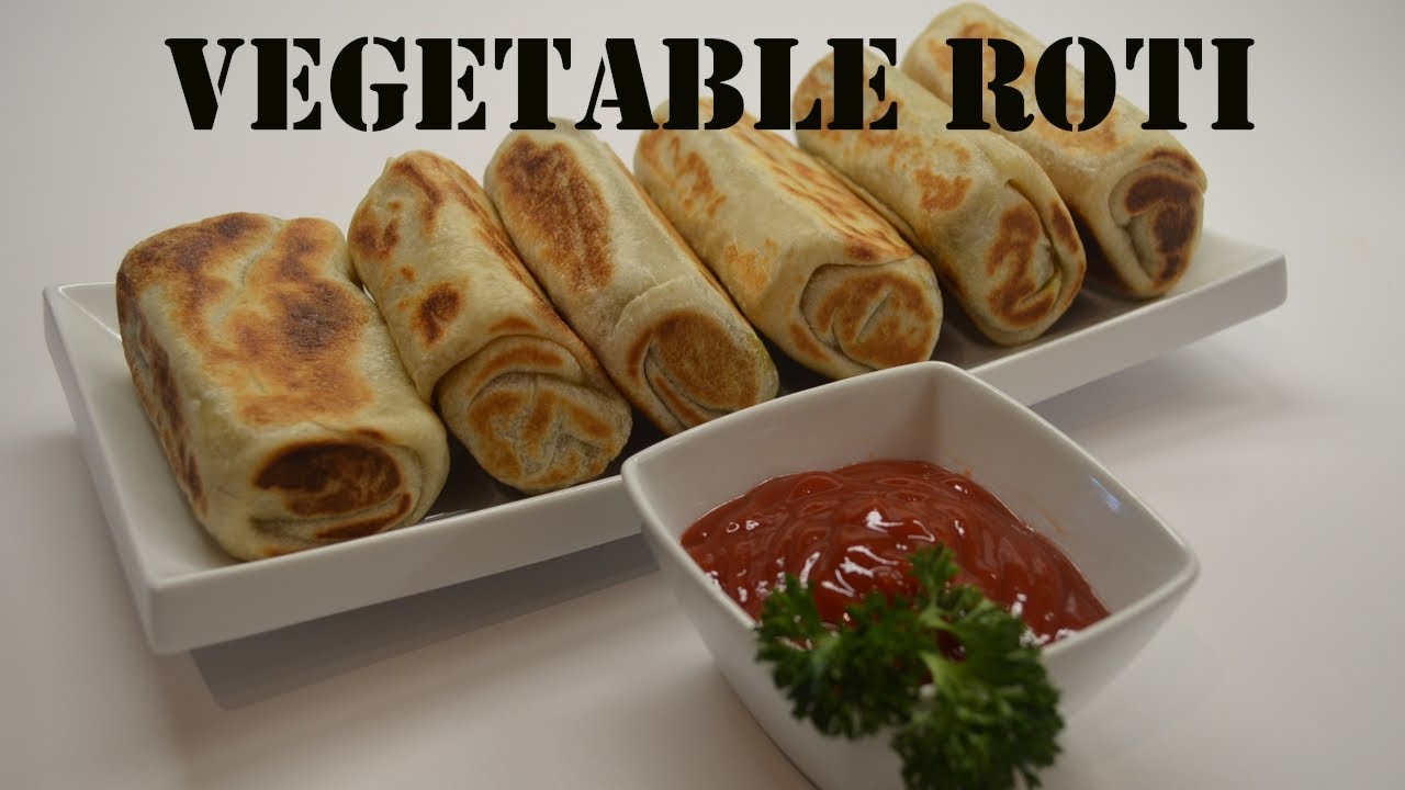 එළවළු රොටී සාදා ගන්නා ආකාරය ll How To Make Vegetable Roti ll Denu's ...