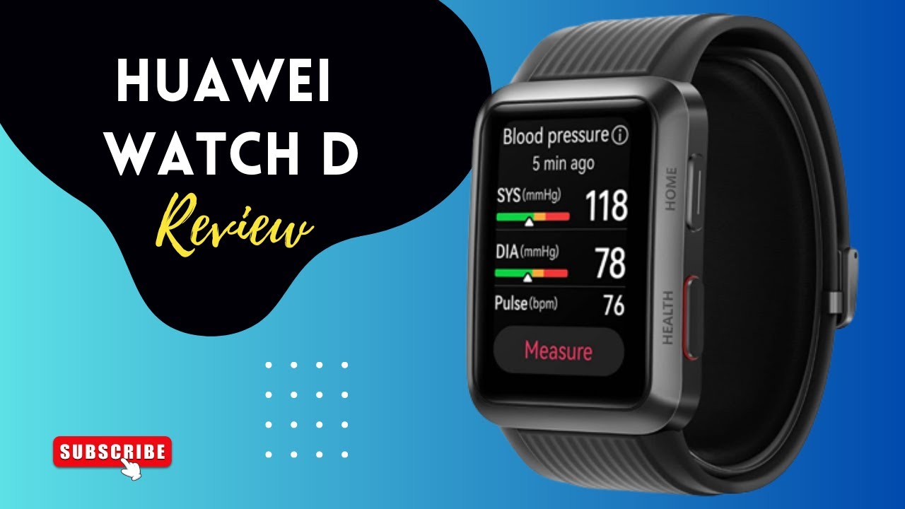 Huawei Watch D Review: Revolutionizing Wearable Technology - YouTube