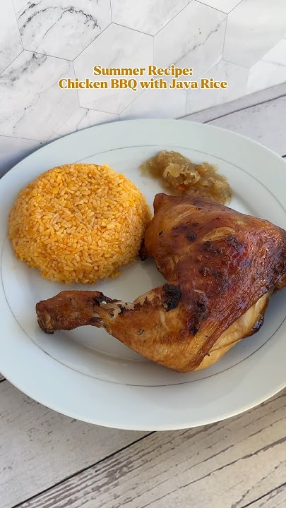Summer Recipe: Chicken BBQ with Java Rice - YouTube