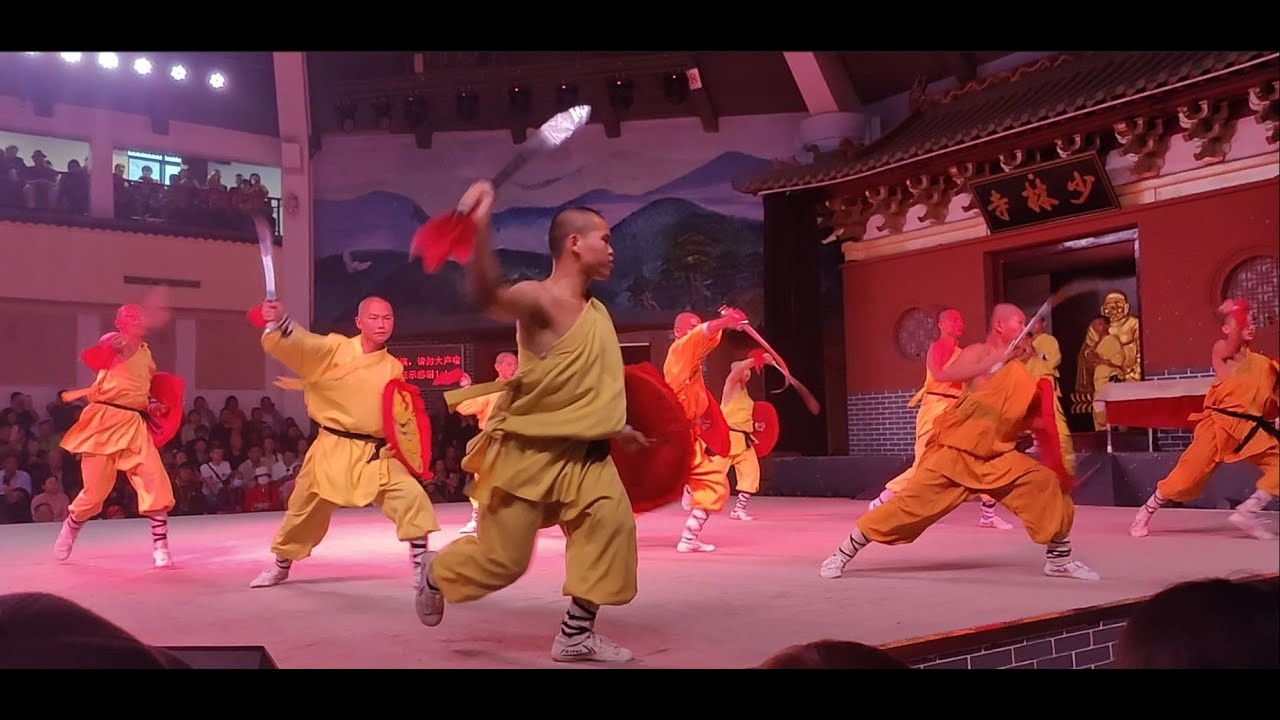 Shaolin Kung Fu performance, Shaolin Temple, Henan, China. - 16th ...