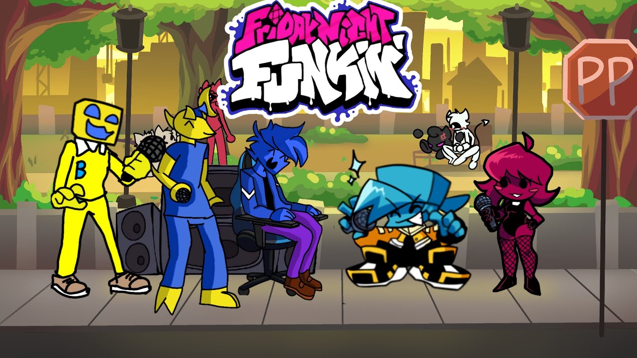 fnf mod Bob and bosip minus android gama baja optimizado low end - YouTube