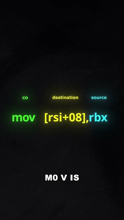 Learn Assembly Language in 2 Minutes! - YouTube