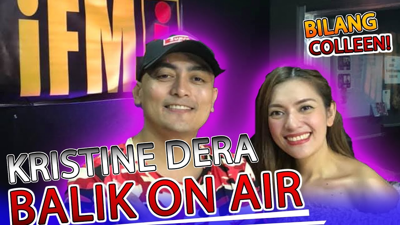KRISTINE DERA BALIK ON-AIR BILANG COLLEEN! (iCONFESSIONS WITH PAPA ...