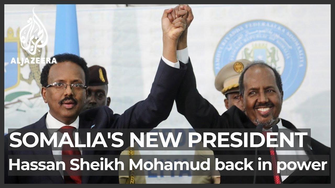 Somalia elects Hassan Sheikh Mohamud as new president - YouTube