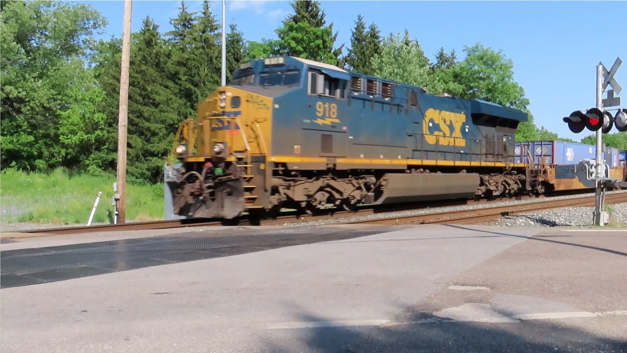 CSX Q137 Intermodal Train from Lodi, Ohio June 4, 2021 - YouTube