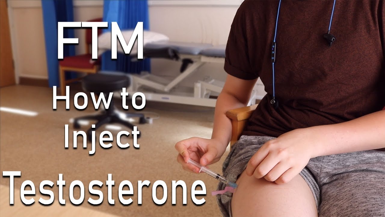 Injecting MYSELF with Testosterone for the FIRST TIME EVER! // FTM ...