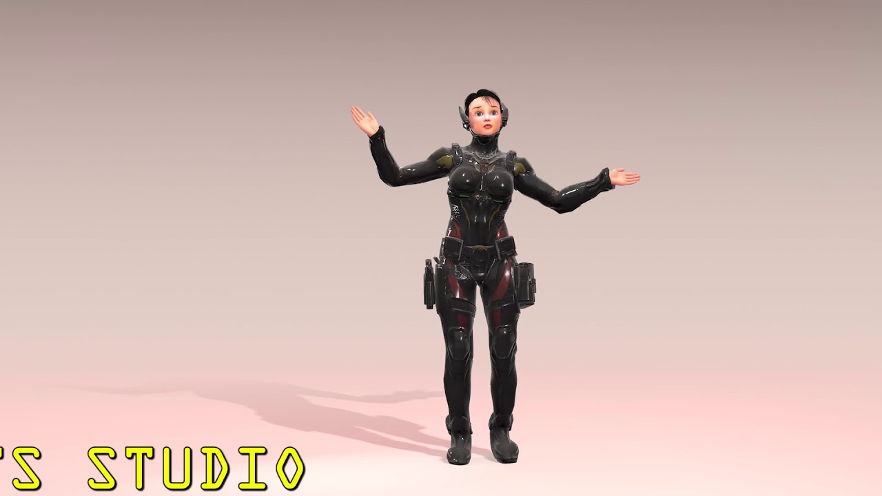 3D Character Dance Animation - YouTube