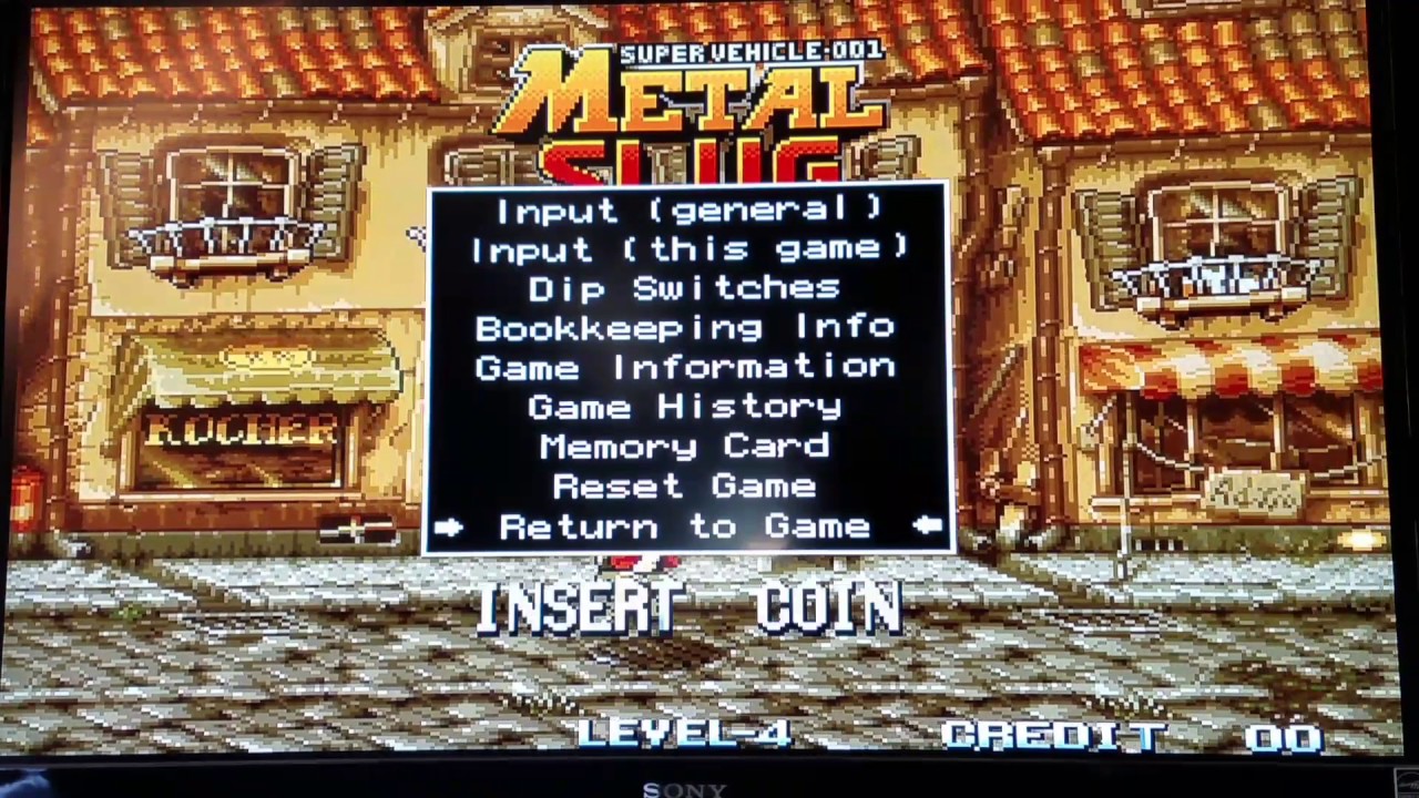 NES Classic - Metal Slug Blood:) MAME 2003 Version! - YouTube