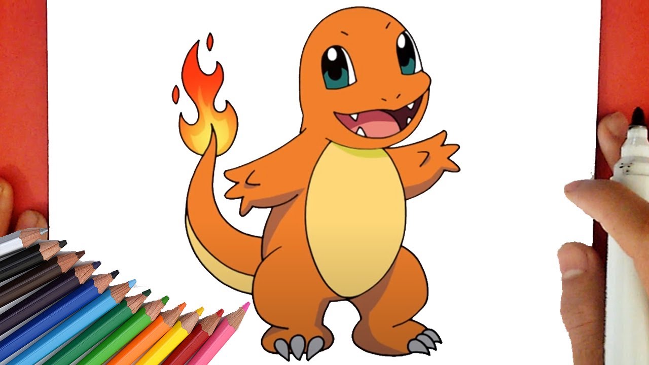 How To Draw Pokemon | Charmander - YouTube