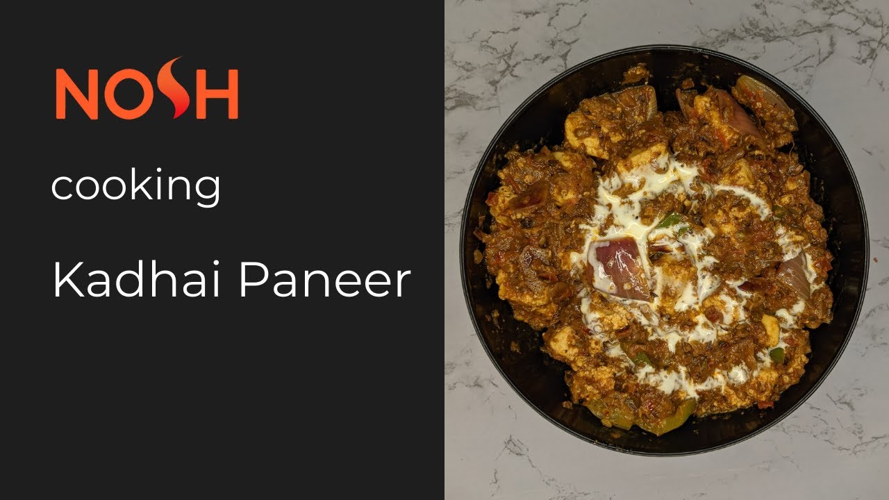 Nosh Cooking Kadhai Paneer Automatically - YouTube