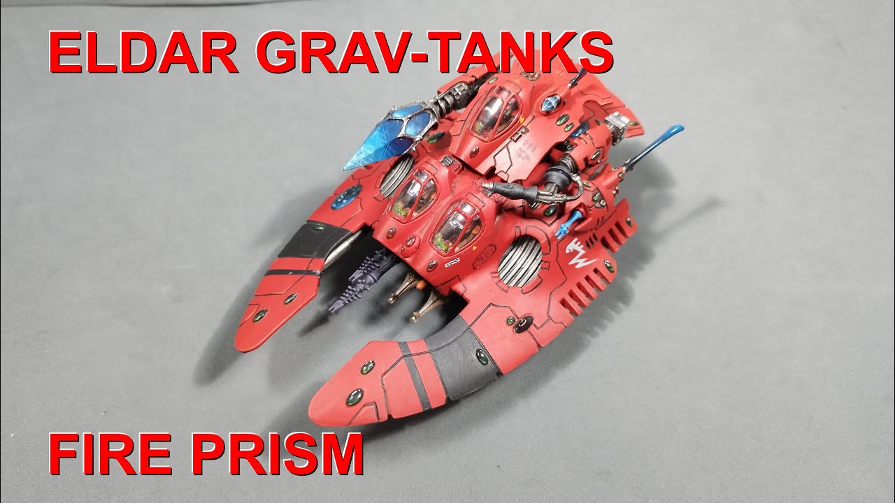 Eldar Fire Prism Historias de mi ejercito Saim-Hann - YouTube