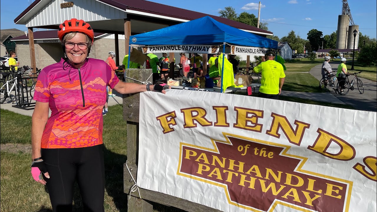 Group Ride on the Panhandle Pathway - YouTube