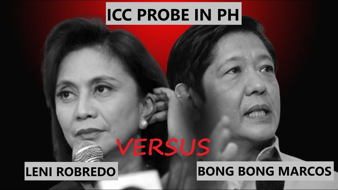 Bong Bong Marcos versus Leni Robredo on ICC probe of War on Drugs in PH ...
