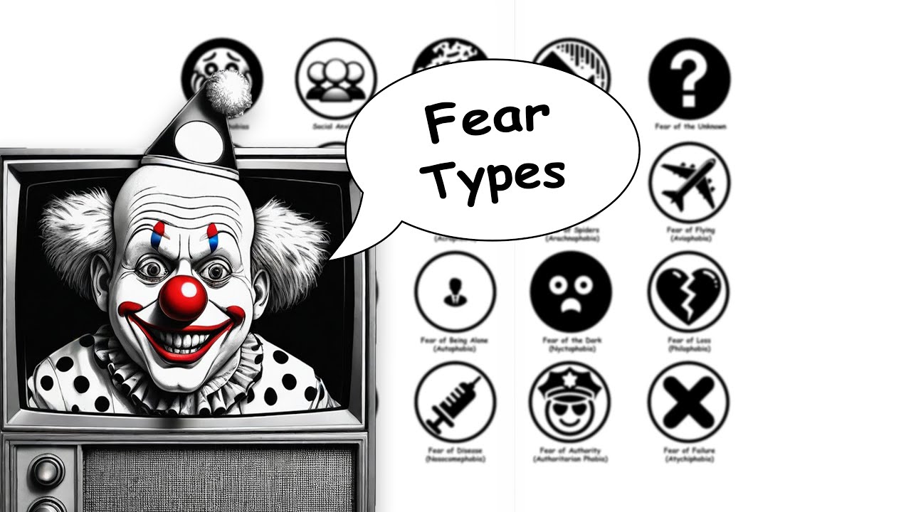The 19 Types Of Fear - Which Is Stopping You? | Types Of Fear || Paint ...
