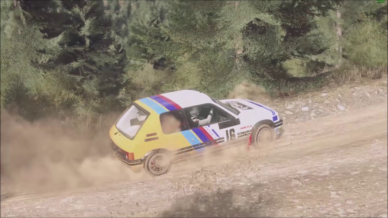 DIRT RALLY PEUGEOT 205 gti / TOP#4 GREECE - YouTube