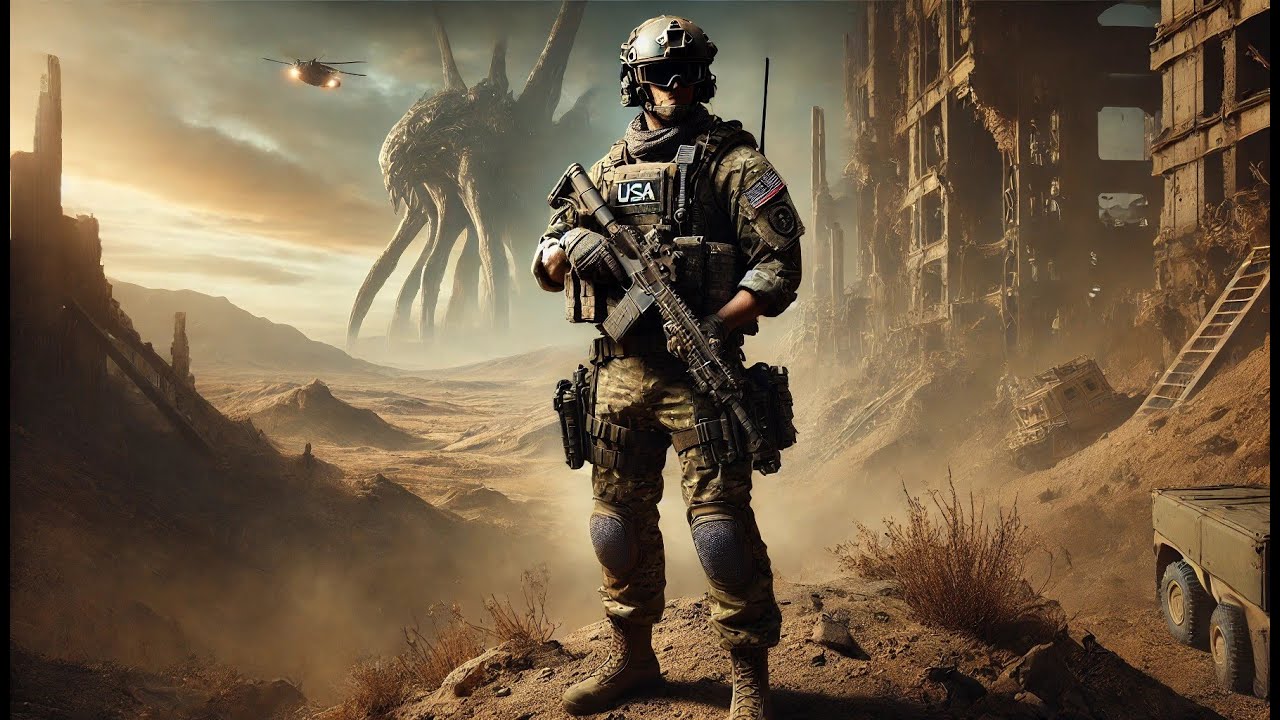 When Soldiers Faced Giant Monsters in a Lost World" - YouTube