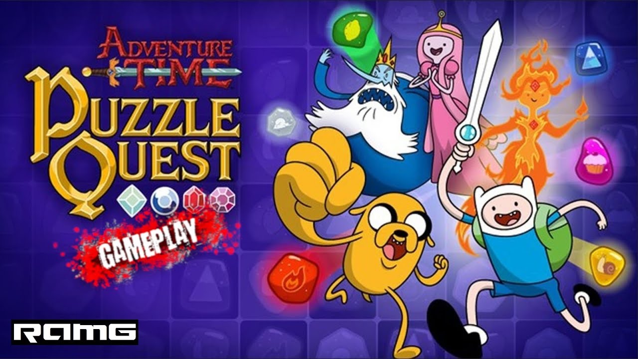 Adventure Time: Puzzle Quest | HD | 60 FPS | Crazy Gameplays!! - YouTube