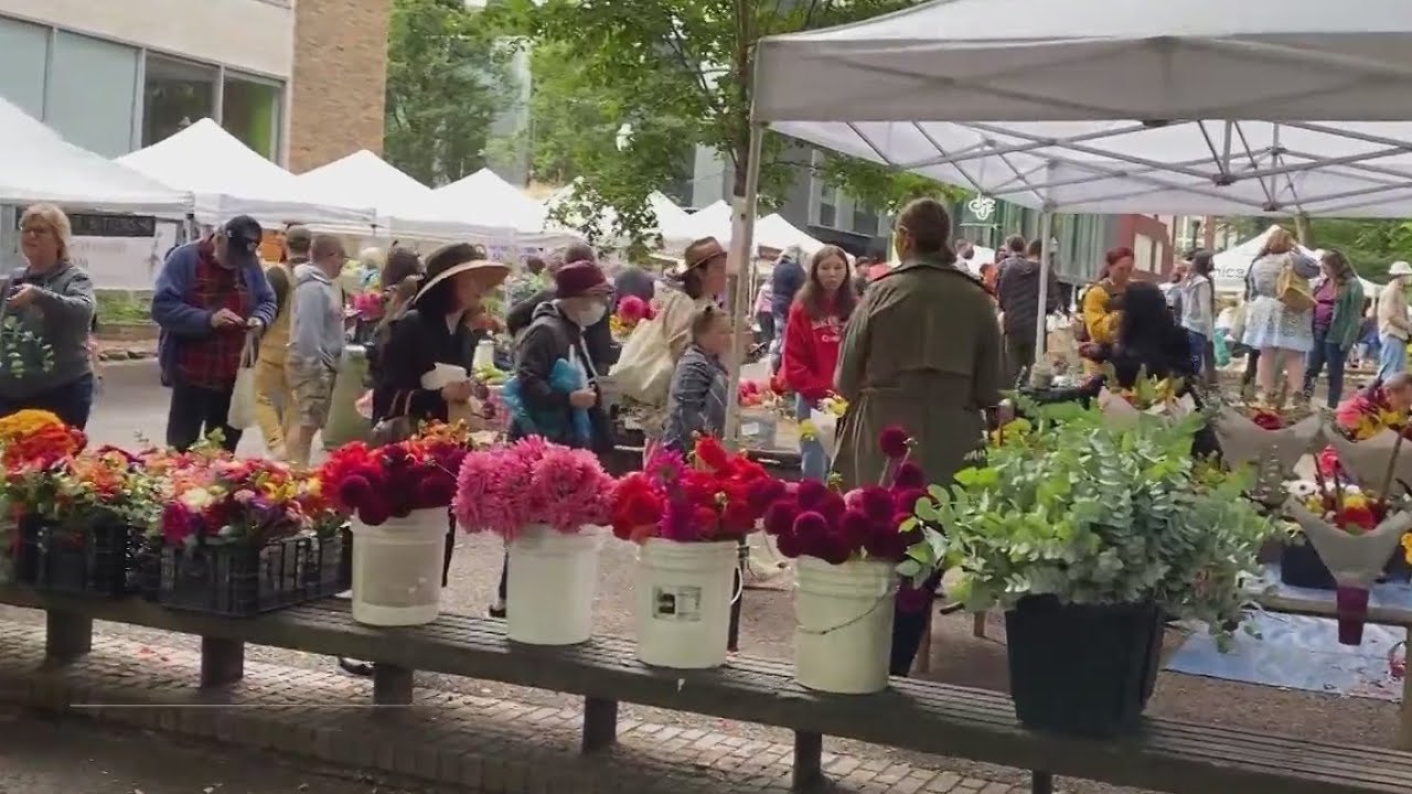 Portland Farmers Market celebrates 30 years - YouTube