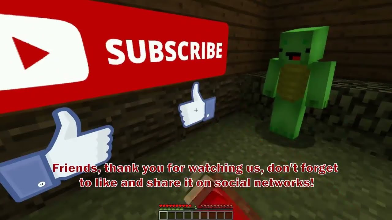 JJ and Mikey vs Girl.EXE in Minecraft - Maizen - YouTube