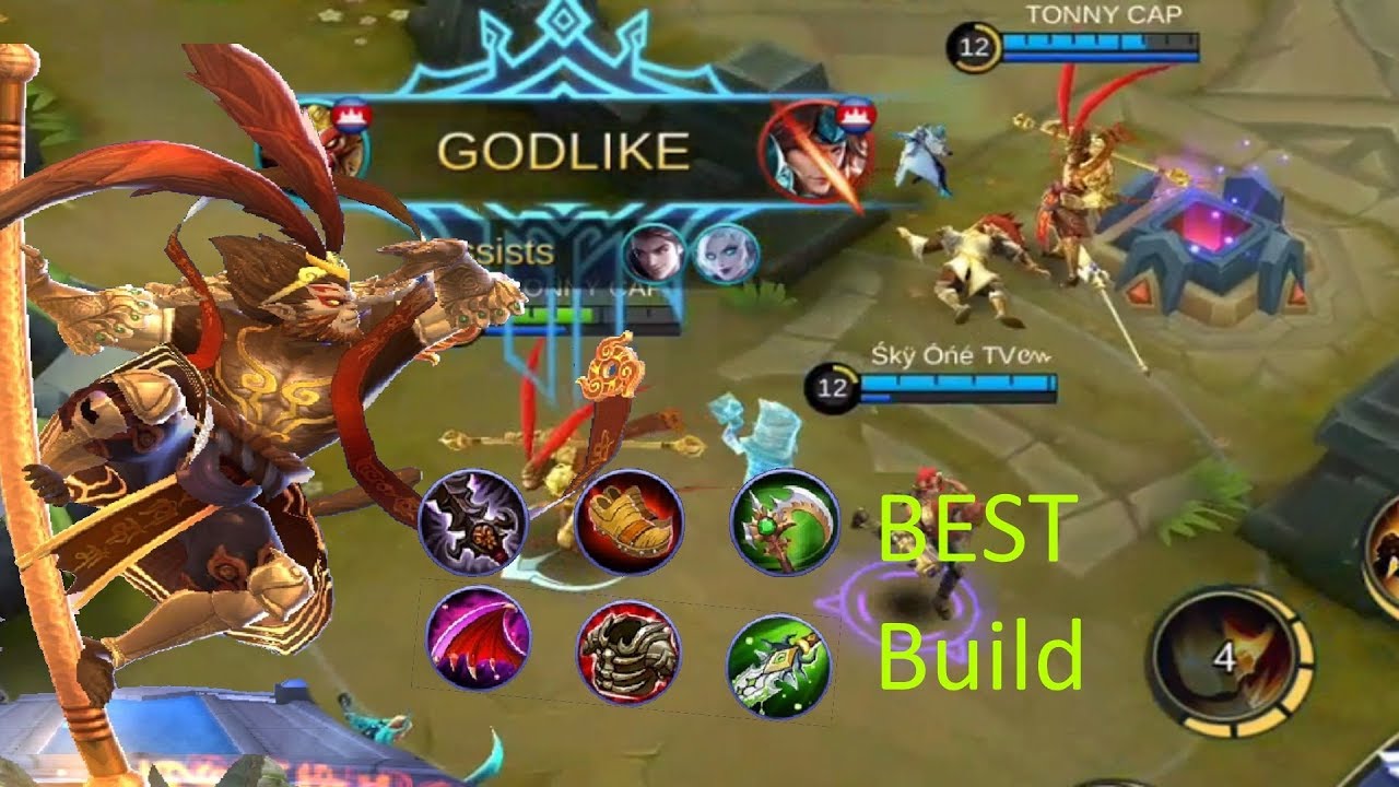 GODLILKE ! Sun Item build | Sun best power & fight in GamePlay Mobile ...