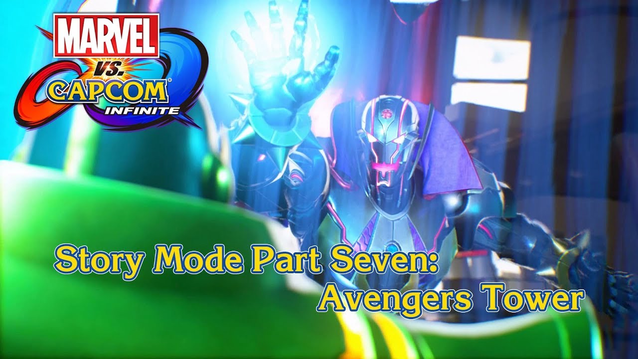 Marvel vs Capcom Infinite | Story Mode | Part 7: Avengers Tower - YouTube