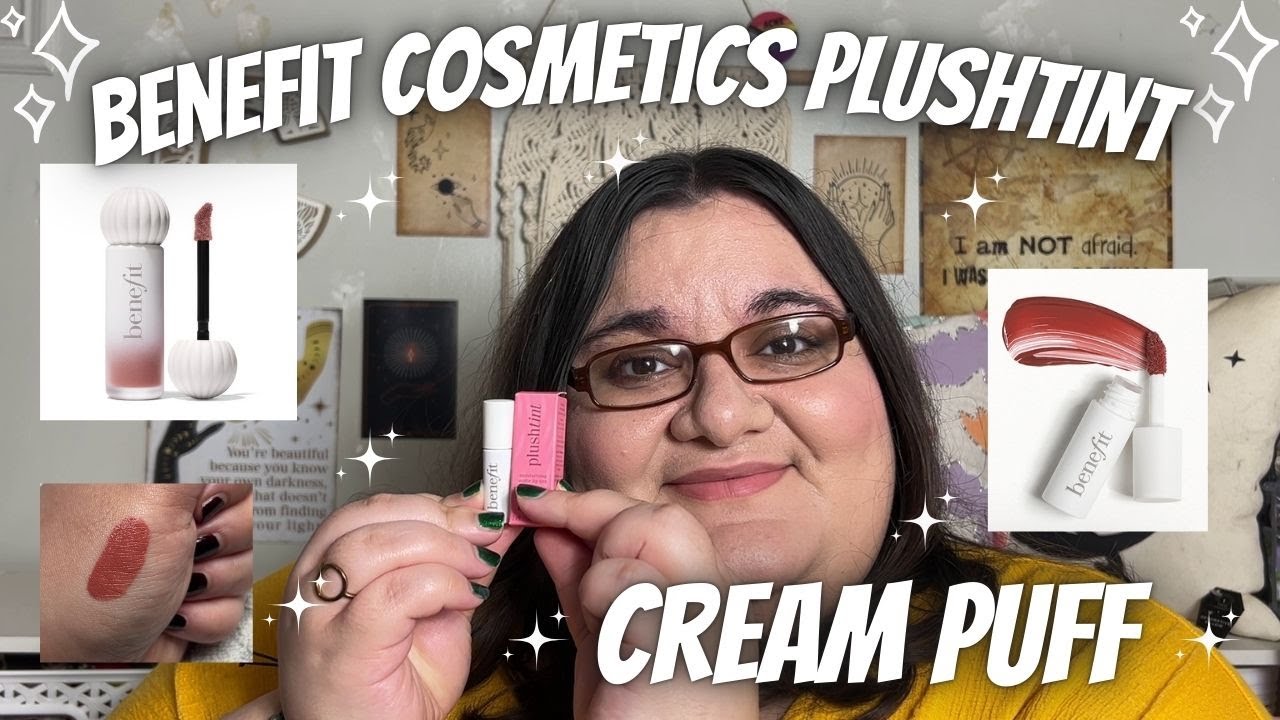 BENEFIT COSMETICS PLUSHTINT Cream Puff l Review l Swatch l Try On l ...