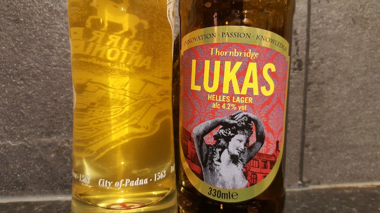 Thornbridge Brewery Lukas Helles Lager With The Nut Shack Bacon Peanuts ...