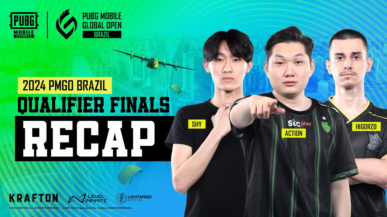 2024 PMGO BRAZIL Qualifier Finals Recap | PUBG MOBILE ESPORTS - YouTube