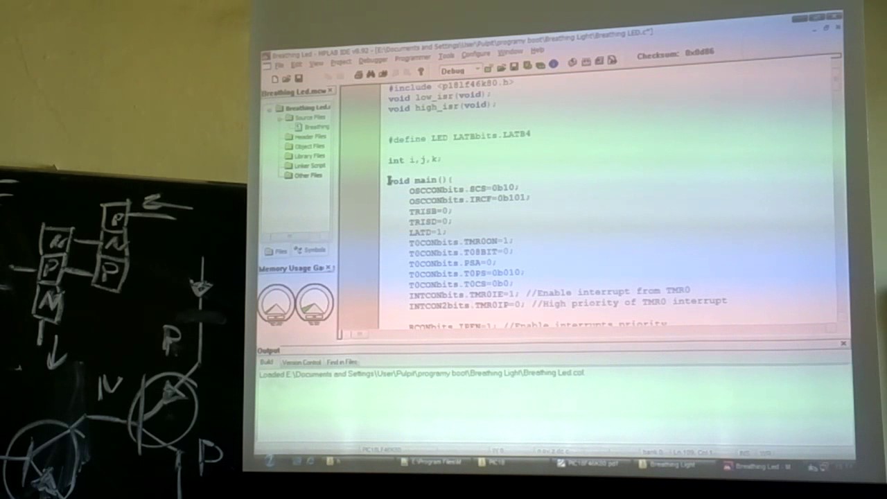 Pic18 Interrupt Tutorial Youtube