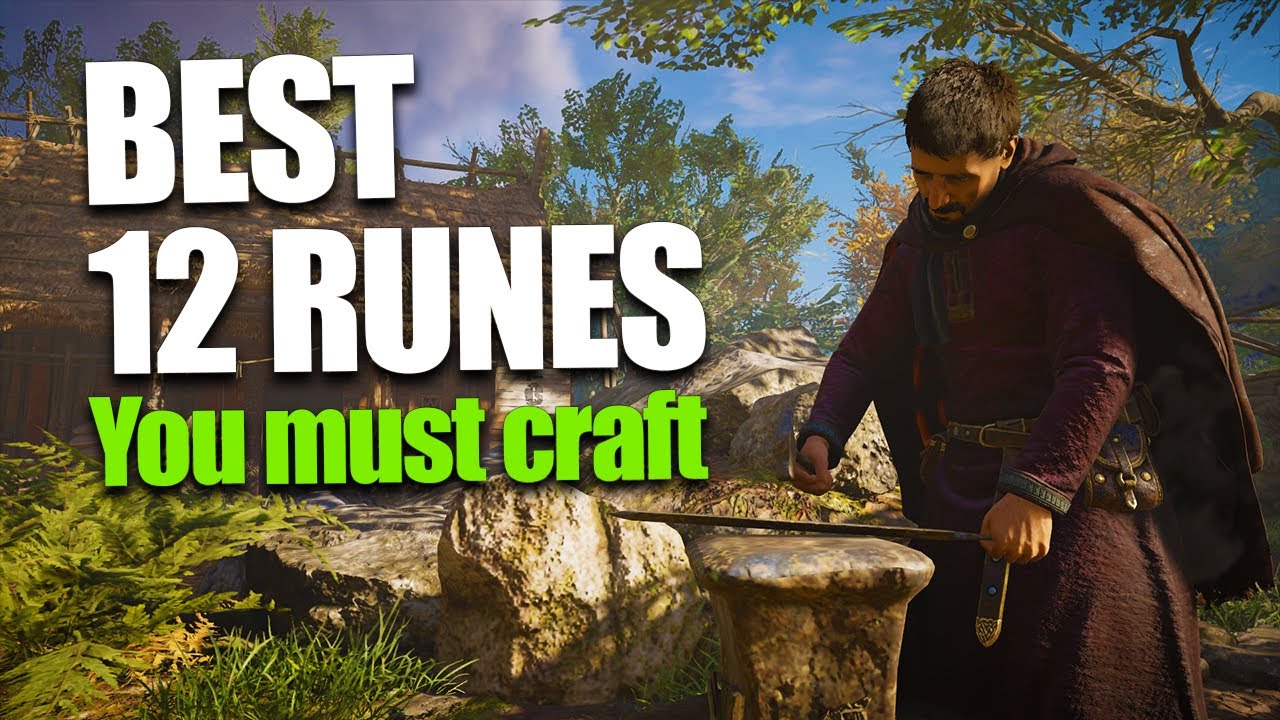 Assassin's Creed Valhalla ไทย - BEST 12 Runes you must craft at Rune ...