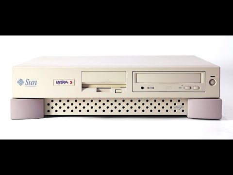Sun Microsystems Ultra 5 Workstation New in Box! - YouTube