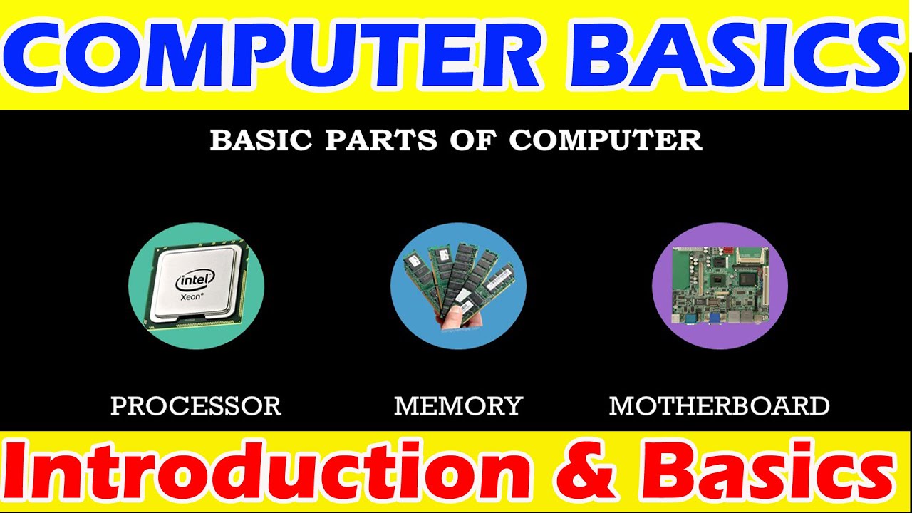 1 | Introduction | Basic parts | Different Types of Computers | Basic ...