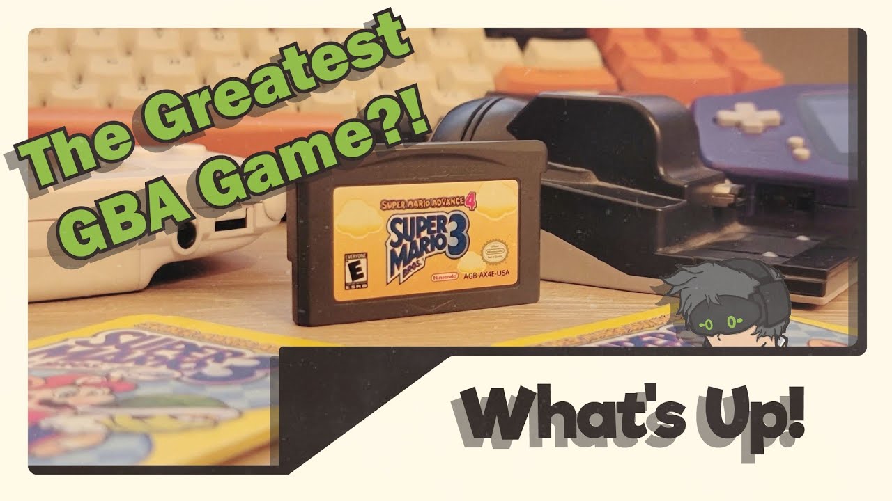 Super Mario 3 E Reader cards?! - The Best GBA Game? | What's Up! - YouTube