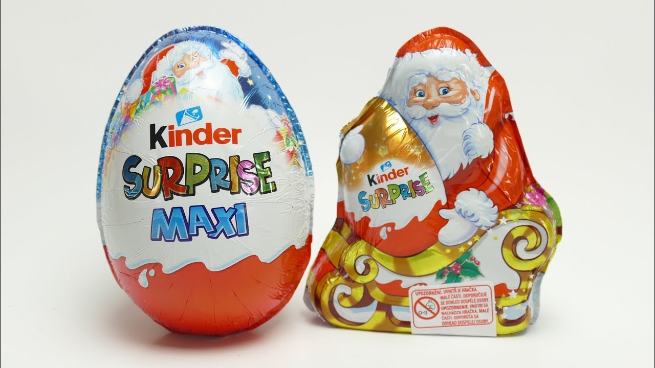 Christmas Surprise Egg Gift unboxing - Candy and Toys - YouTube