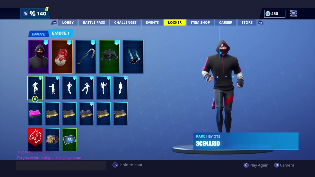 Fortnite Skin Showcase (IKONIC Skin) - YouTube