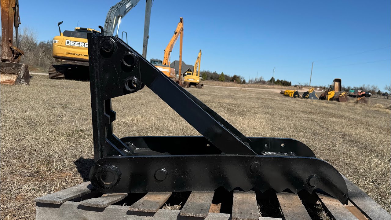 New 14x40 Excavator Or Large Backhoe Thumb For Sale - YouTube