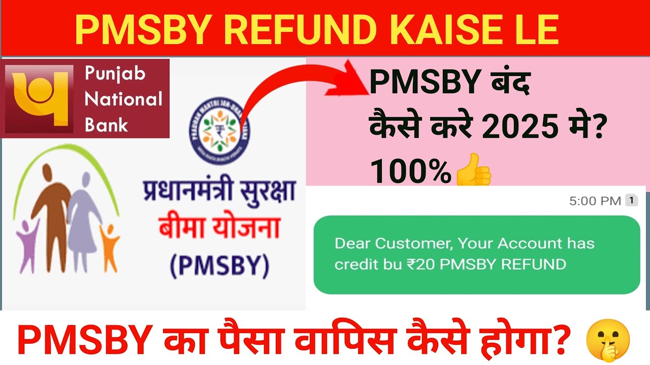 #PMSBY Scheme Band Kaise Karaye |Pradhan Mantri Suraksha bima Policy ...