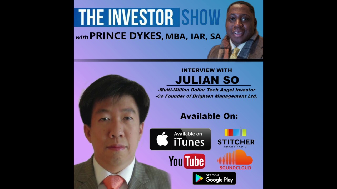 Hong Kong Multi-Millio Tech Angel Investor Julian So - YouTube