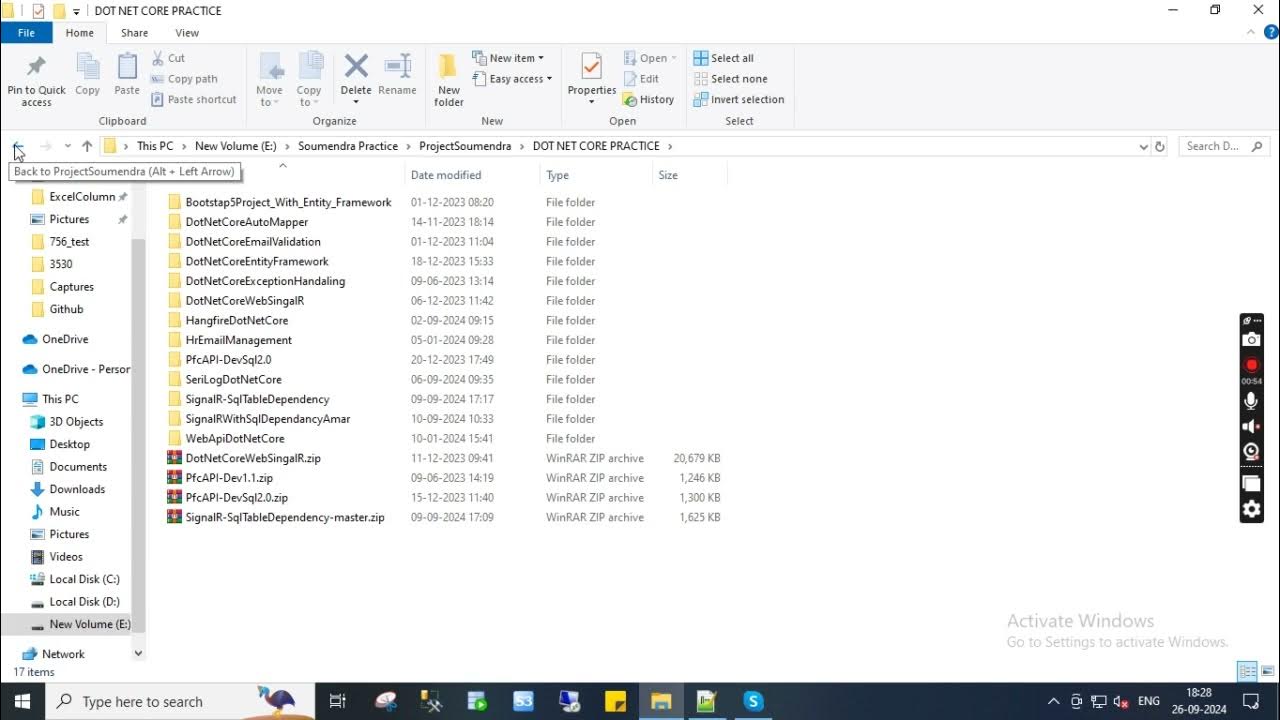 My Project Folder Name LIst - YouTube