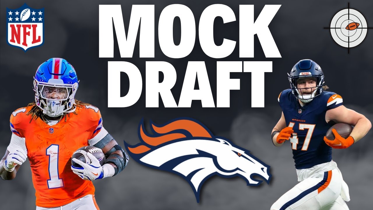 MOCK DRAFT post AGENCIA LIBRE de 7 rondas para DENVER BRONCOS. NFL ...