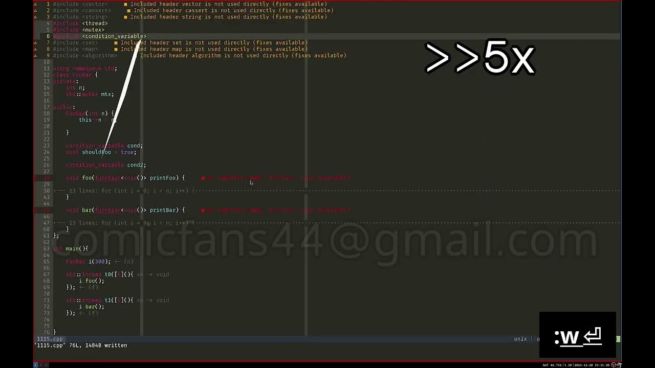 Leetcode 1115 Print Foobar Alternately Youtube