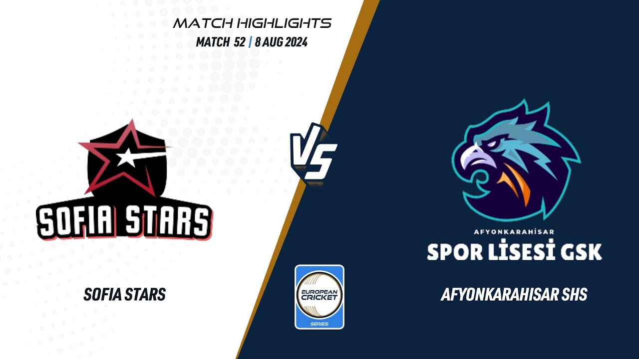 Match 52 - SFS vs AFK | Highlights | ECS Bulgaria, 2024 | 8 Aug 2024 ...