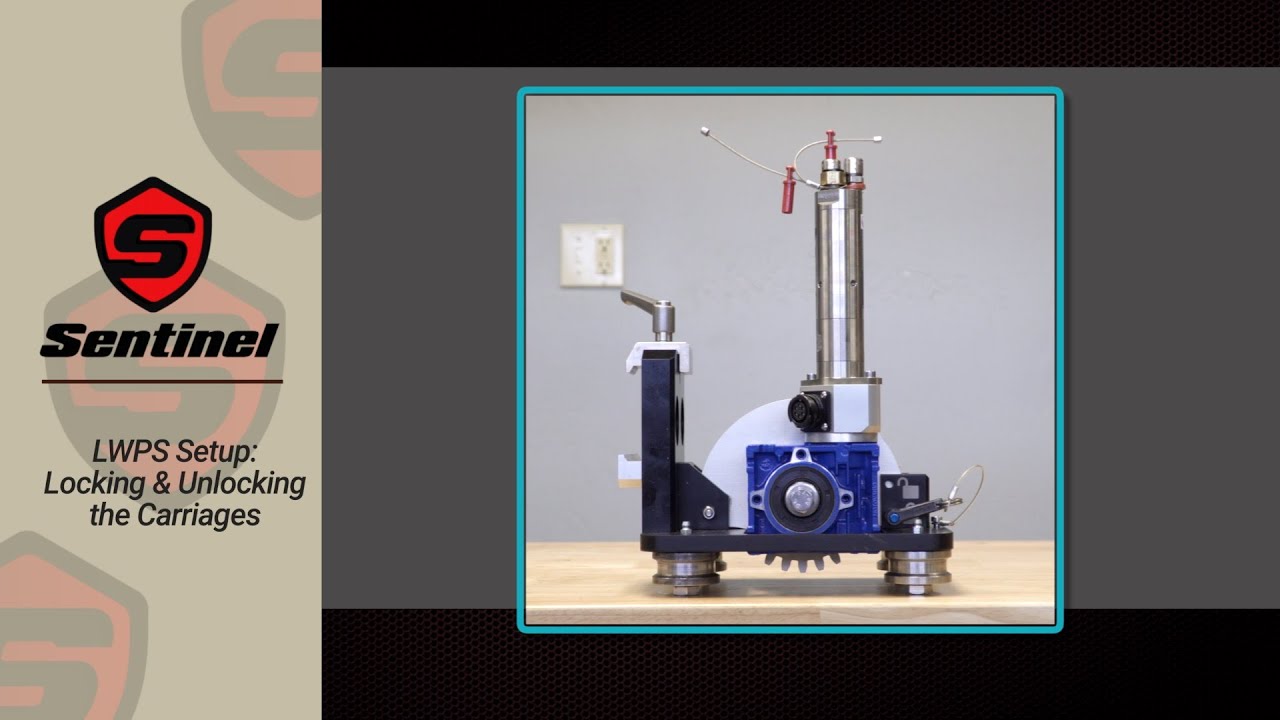 09 LWPS setup unlock carriage - YouTube